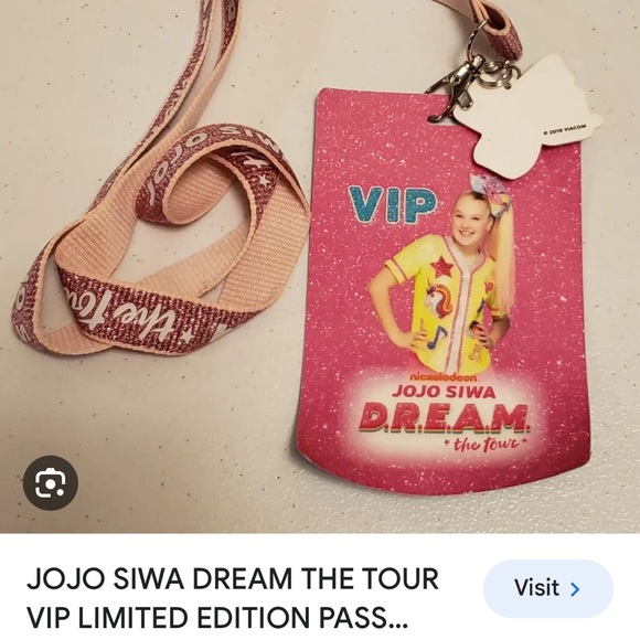 JoJo Siwa | Other | Jojo Siwa Dream The Tour Goodie Basket For Vip ...